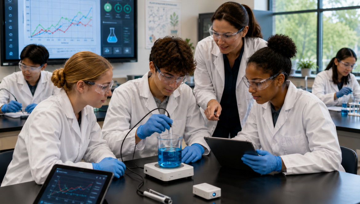Science Classrooms Are Becoming More Technology-Driven